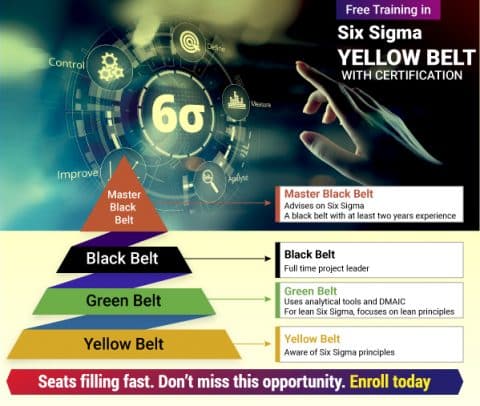 Free Training in Six Sigma Yellow Belt - Blue Ocean Academy
