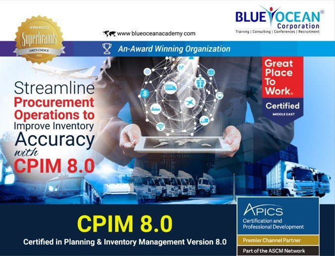 APICS CPIM Certification in Dubai-Abudhabi-UAE